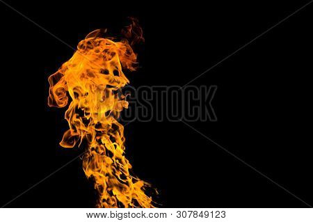 Fire Face. Ghost. Fire Image & Photo (Free Trial) | Bigstock