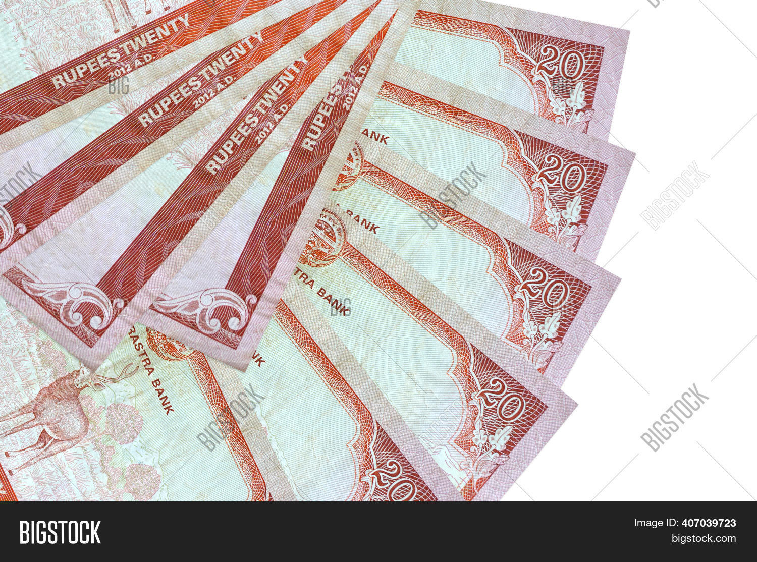20 Nepalese Rupees Image & Photo (Free Trial) | Bigstock