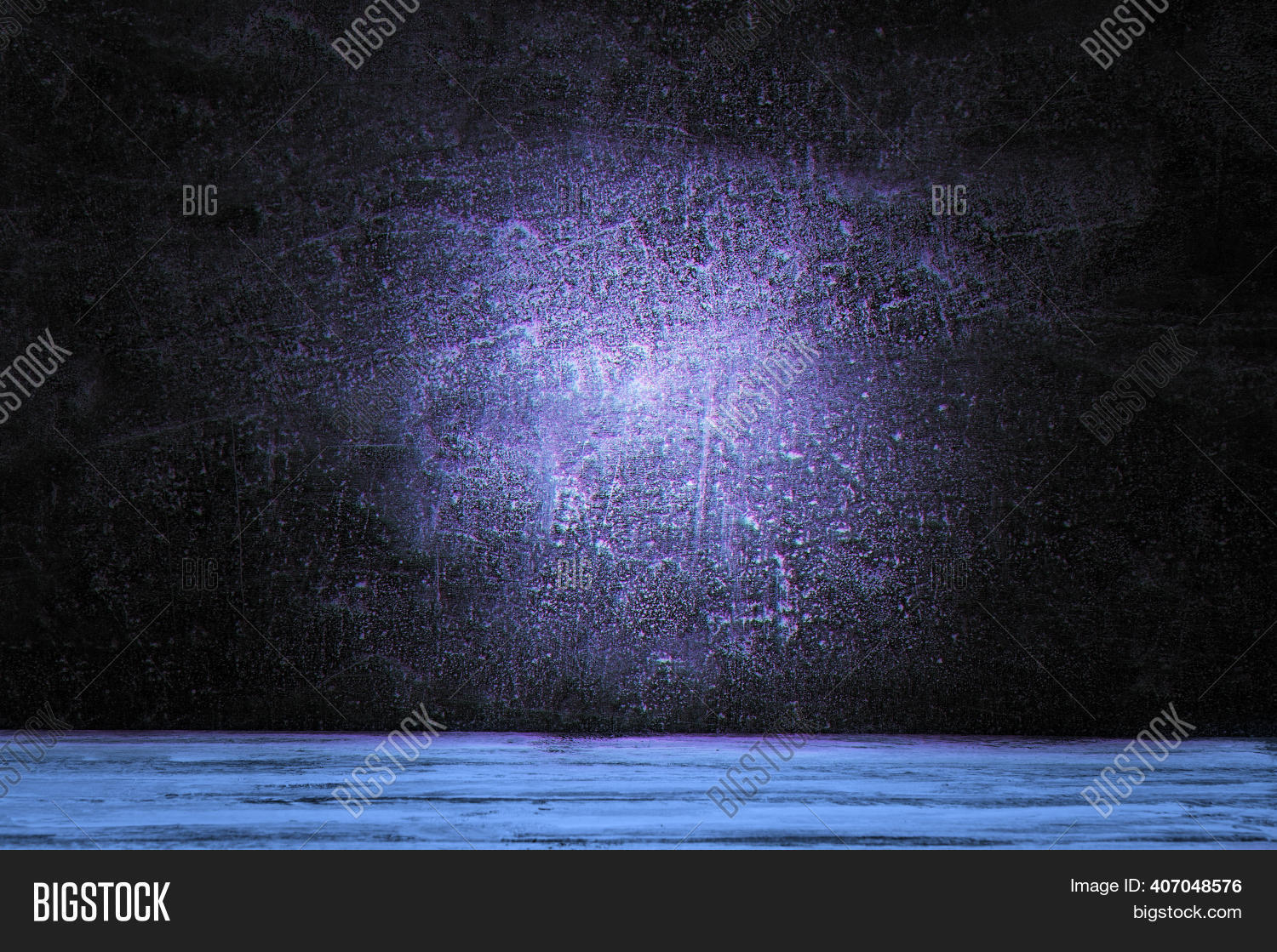 Neon Light On Concrete Image & Photo (Free Trial) | Bigstock