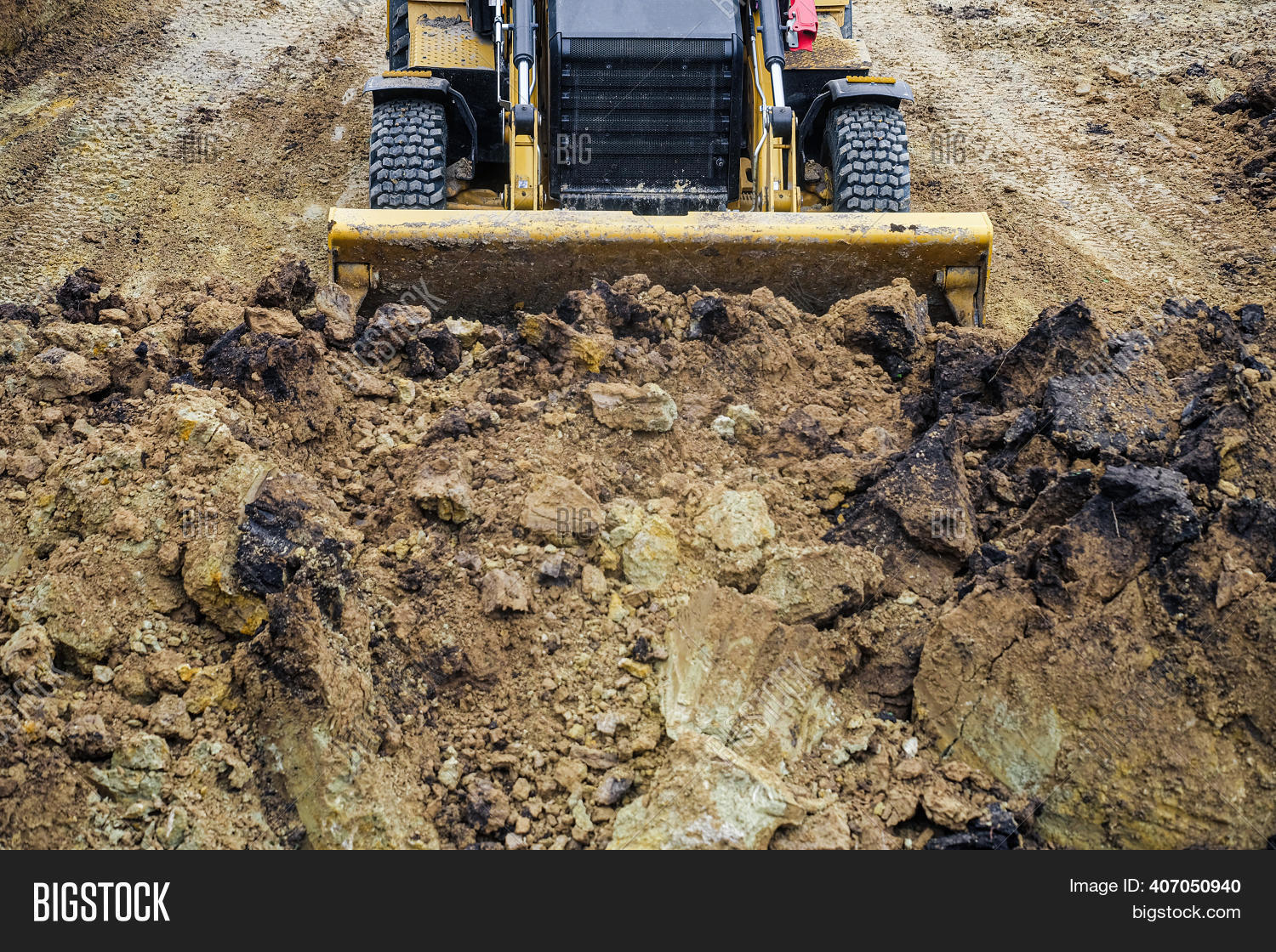 Tractor Backhoe Image & Photo (Free Trial) | Bigstock
