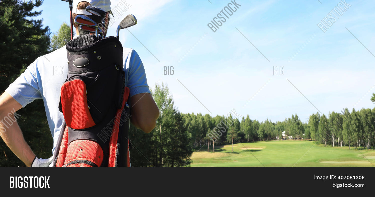 Golf Player Walking Image & Photo (Free Trial) | Bigstock