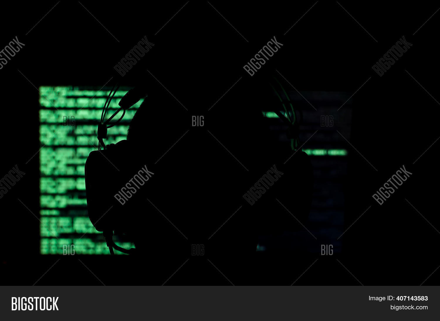 Silhouette Hacker Image & Photo (Free Trial) | Bigstock