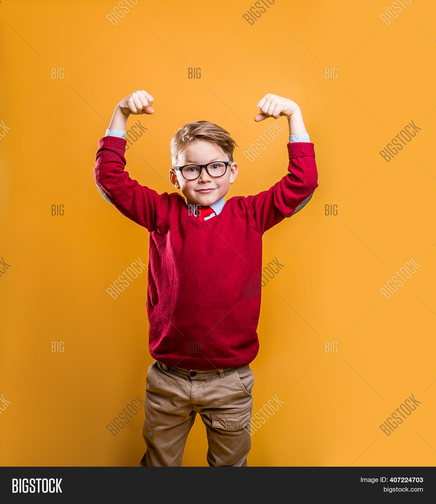 Kids Power. Child Image & Photo (Free Trial) | Bigstock