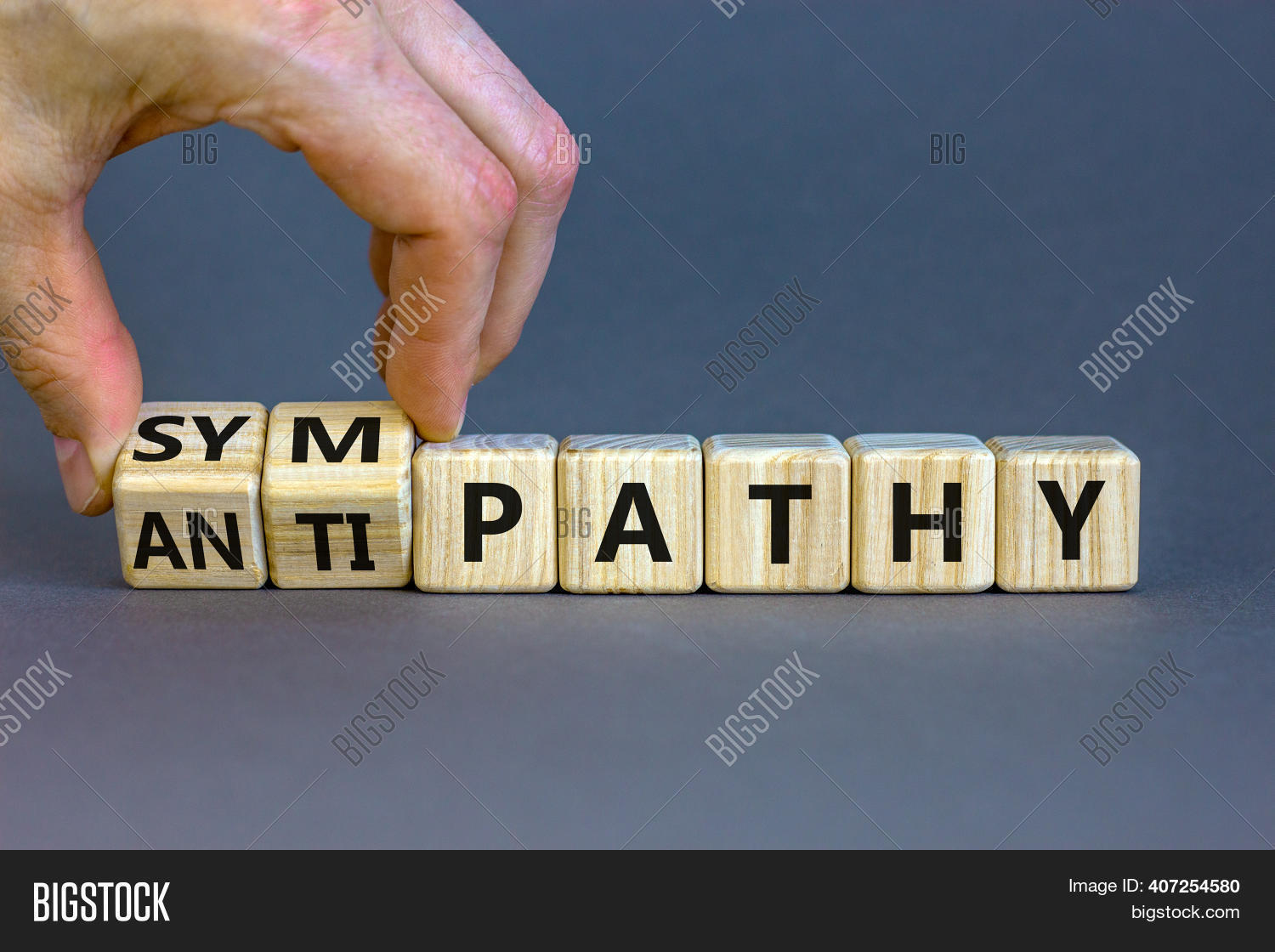 Antipathy Sympathy. Image & Photo (Free Trial) | Bigstock