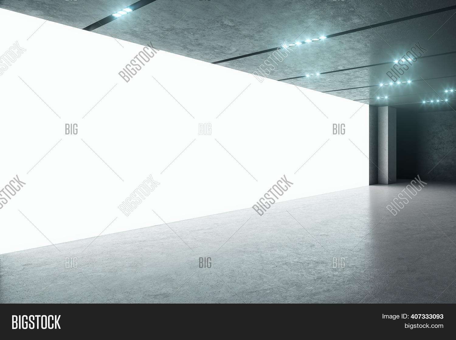 Side View On Big Blank Image & Photo (Free Trial) | Bigstock