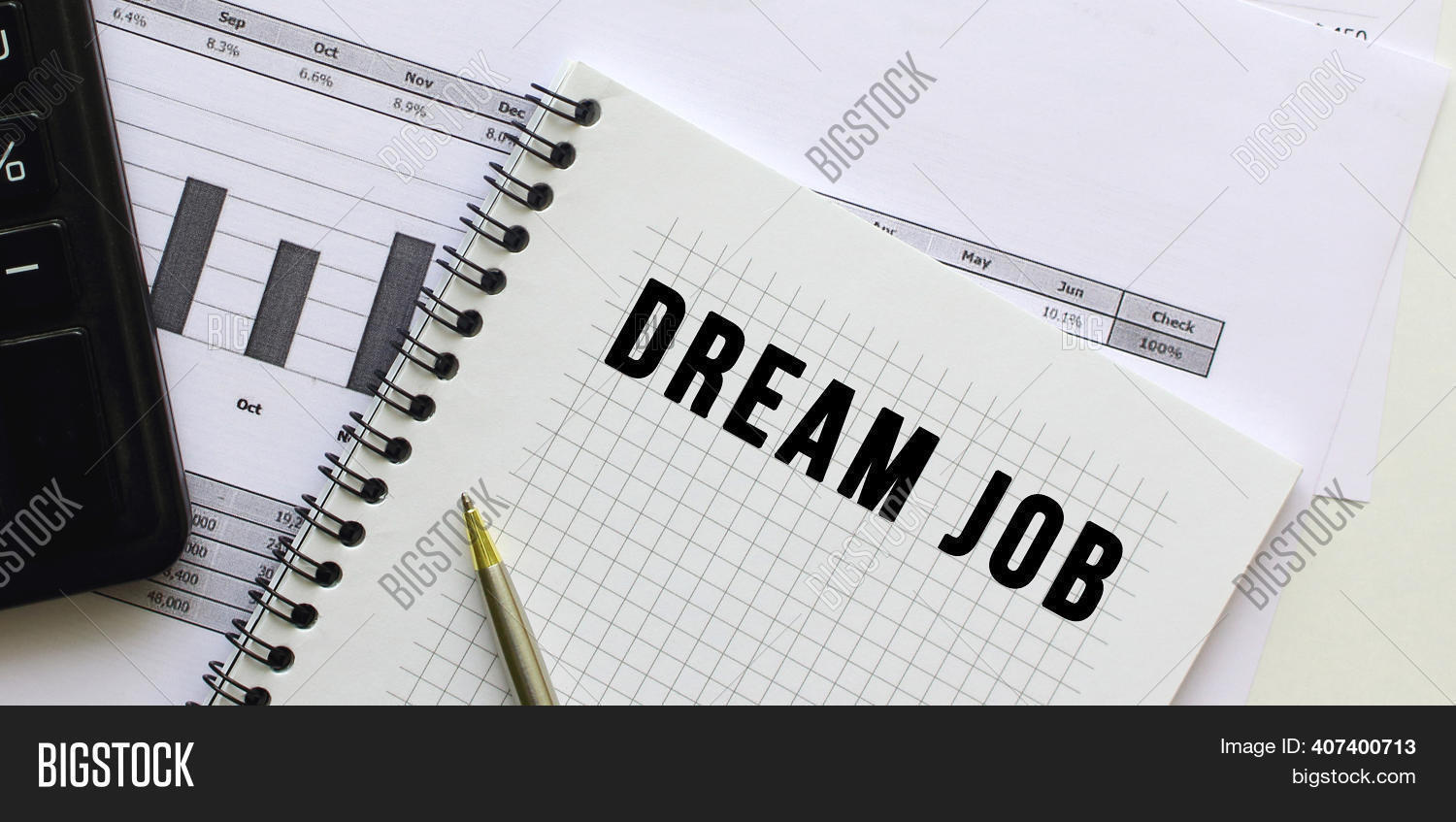 Text Dream Job On Page Image & Photo (Free Trial) | Bigstock