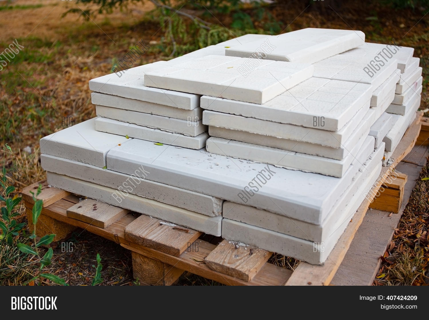 White Stone Paving Image & Photo (Free Trial) | Bigstock