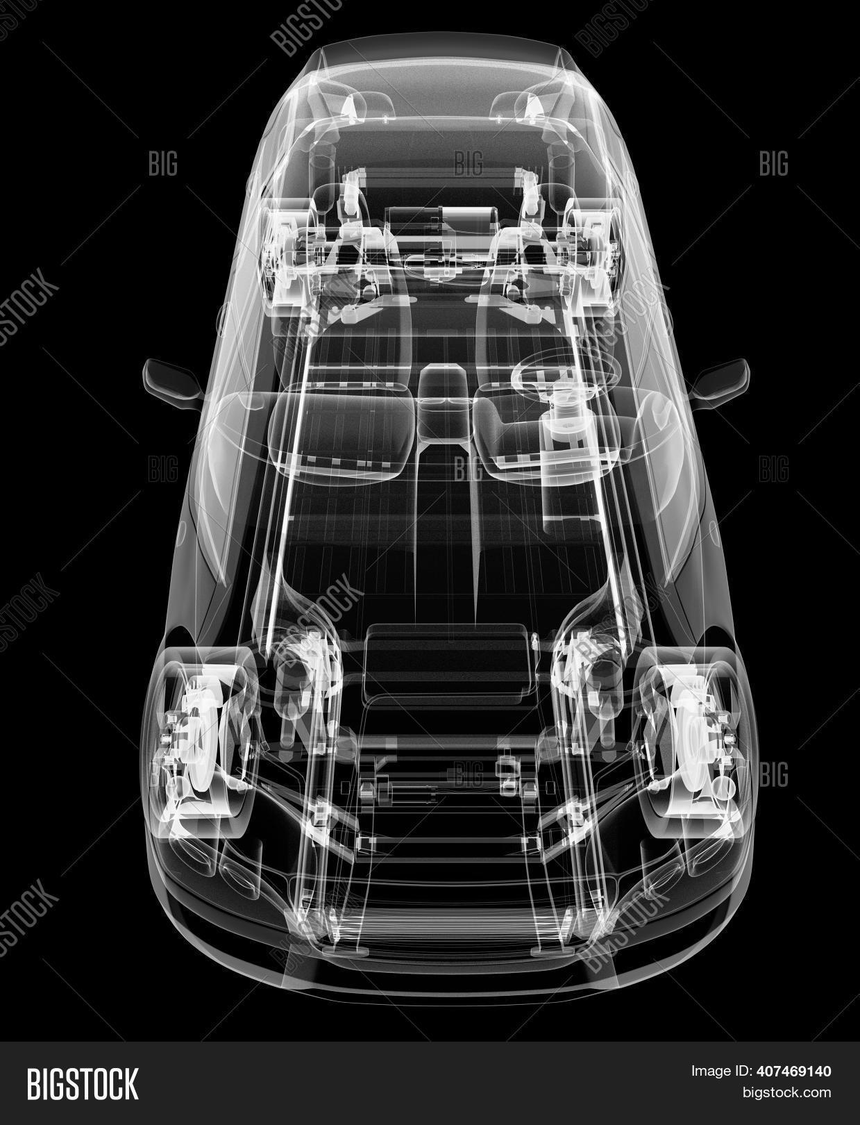 X-ray Electric Car Image & Photo (Free Trial) | Bigstock