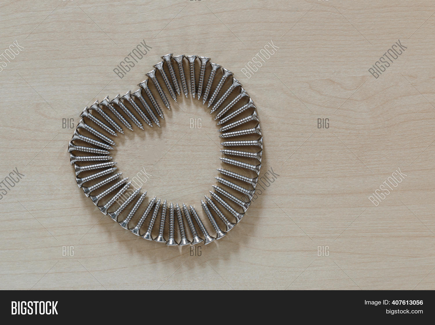 Heart-shaped ,metal Image & Photo (Free Trial) | Bigstock