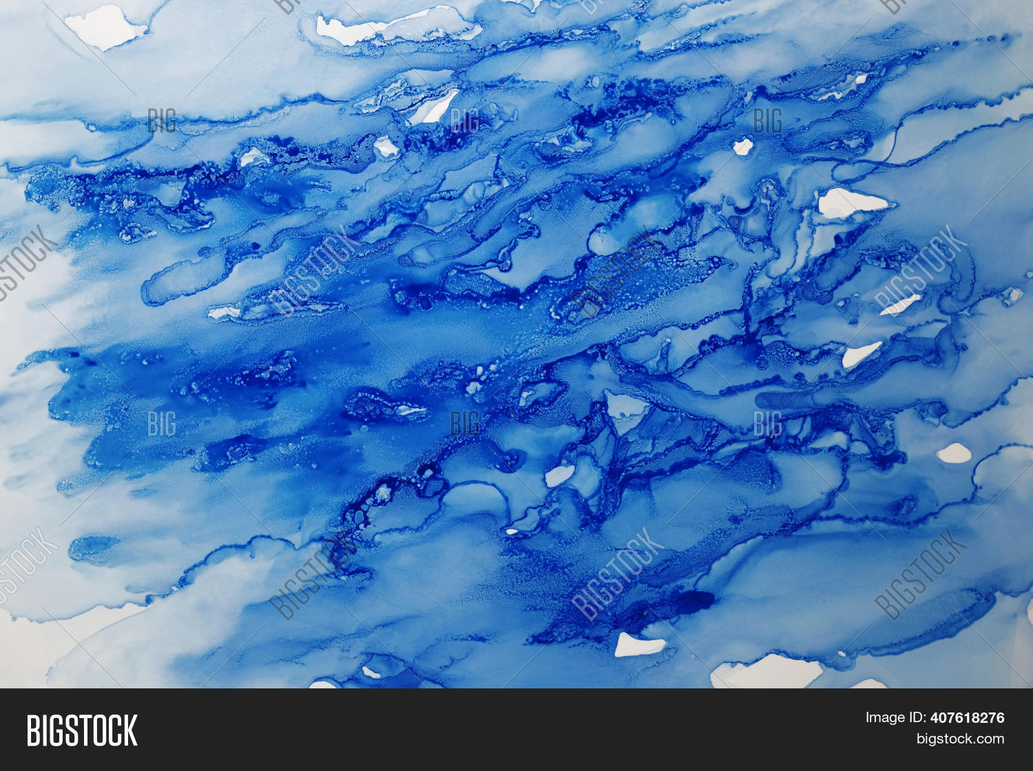 Blue Abstract Splash Image & Photo (Free Trial) | Bigstock