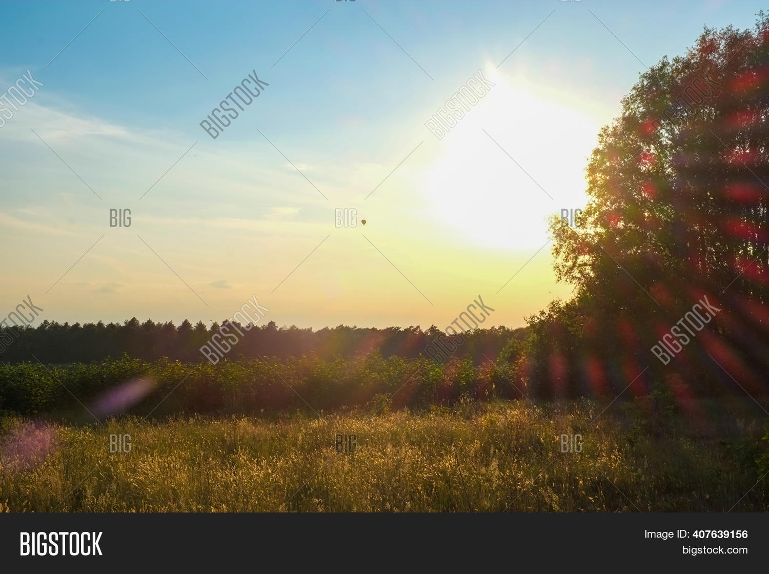 Sunset Sunrise Over Image & Photo (Free Trial) | Bigstock