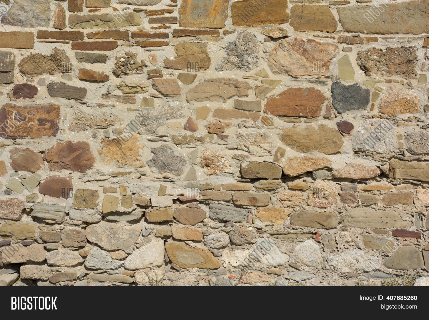 Castle Wall Made Old Image & Photo (Free Trial) | Bigstock