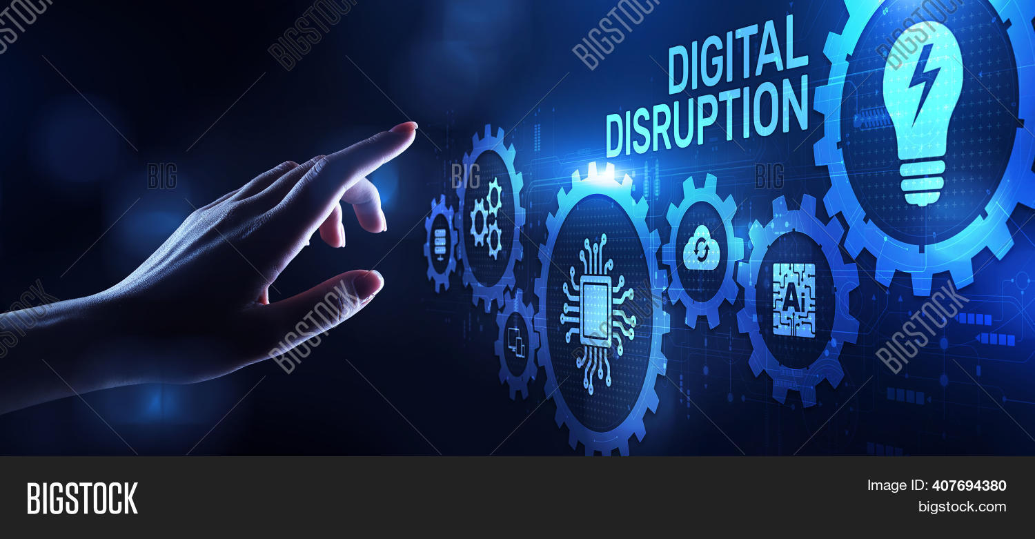 Digital Disruption Image & Photo (Free Trial) | Bigstock