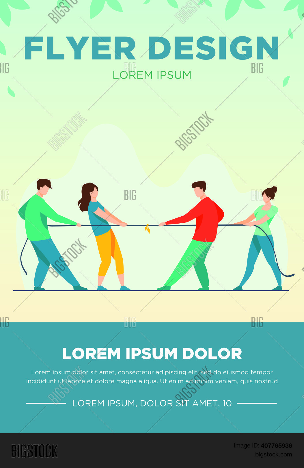 People Pulling Vector & Photo (Free Trial) | Bigstock