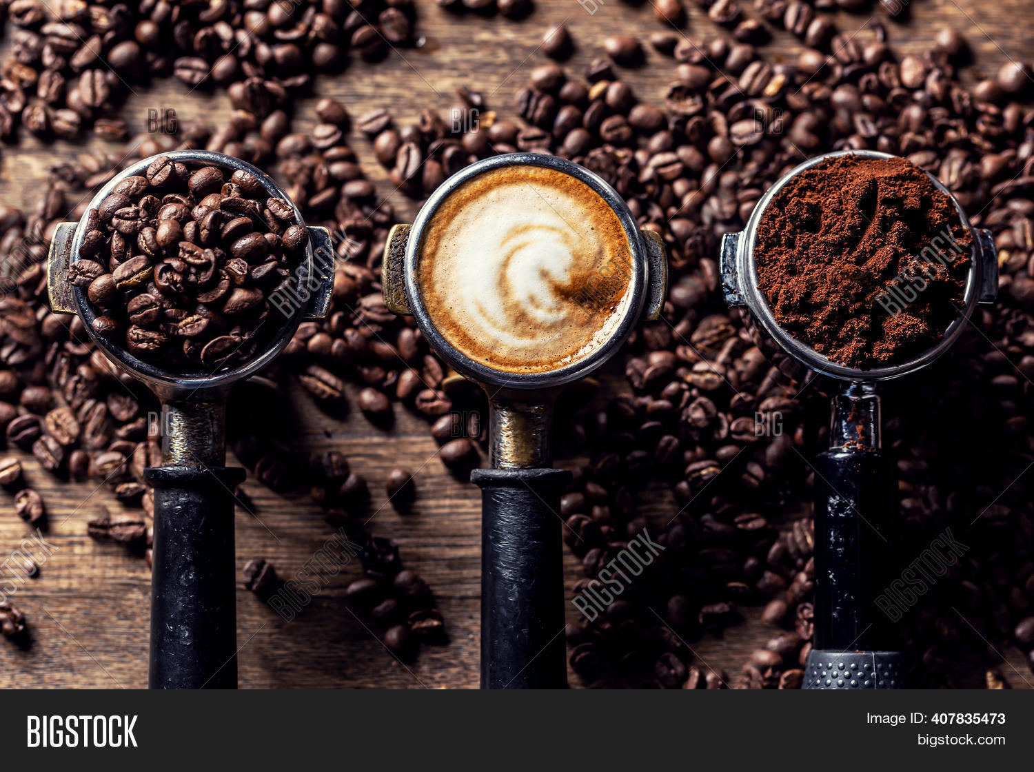 Coffee Various Forms Image & Photo (Free Trial) | Bigstock