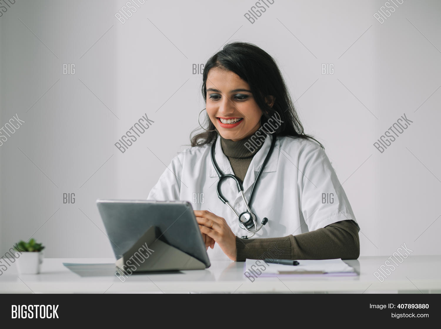 Indian Female Doctor Image & Photo (Free Trial) | Bigstock