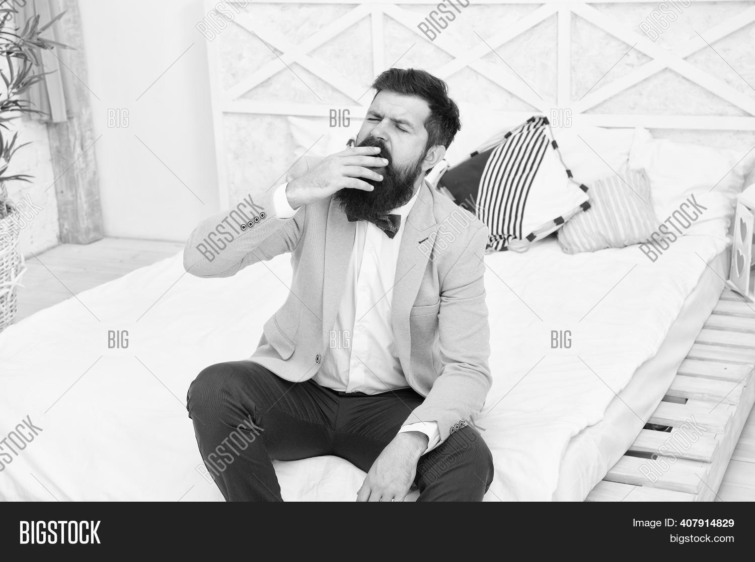 Early Awakening. Man Image & Photo (Free Trial) | Bigstock