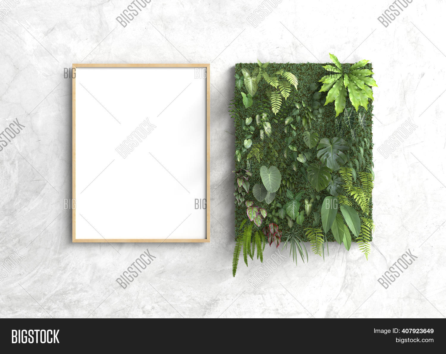 Mock Frame Vertical Image & Photo (Free Trial) | Bigstock