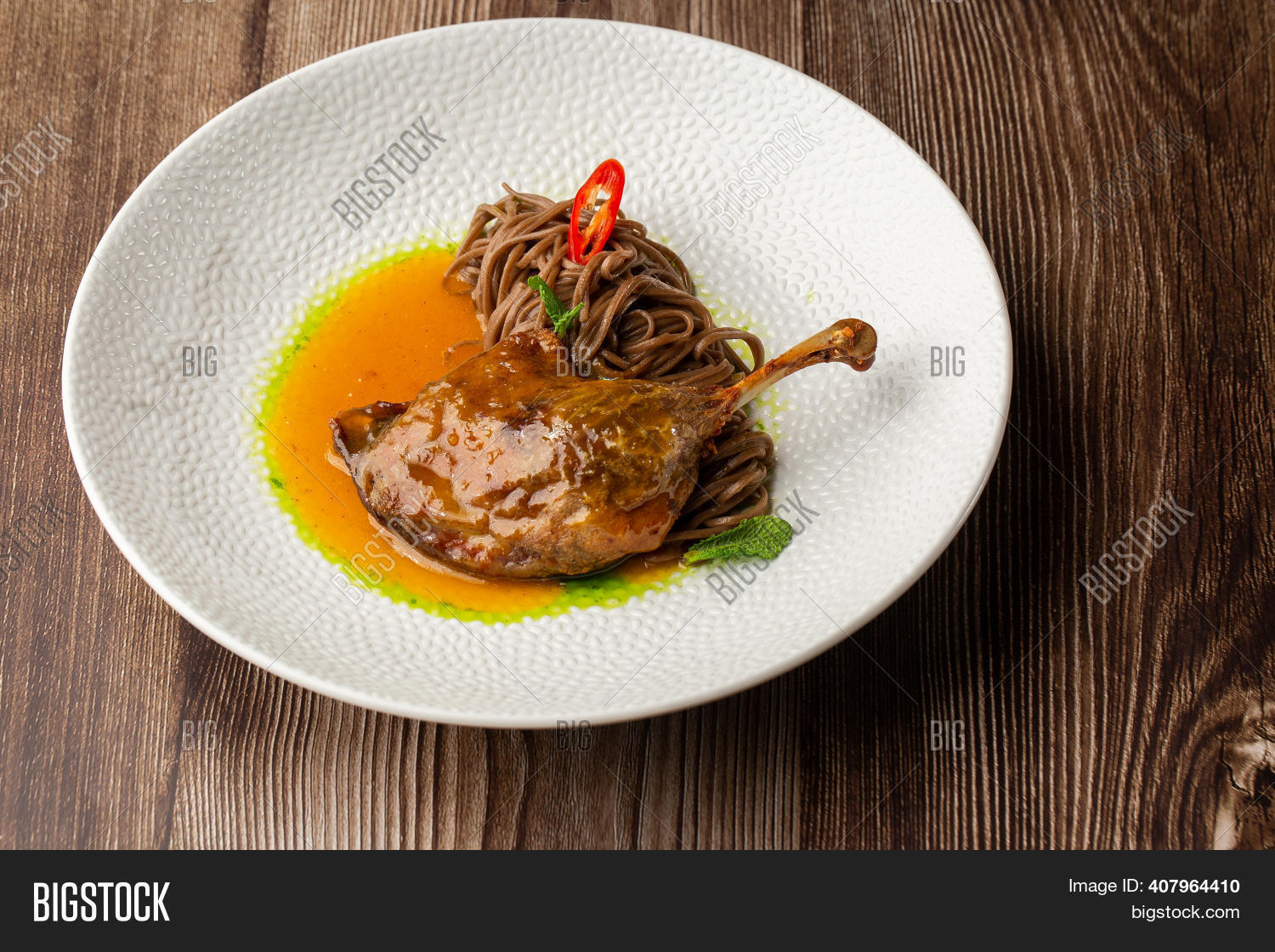 Roasted Duck Thigh Image & Photo (Free Trial) | Bigstock