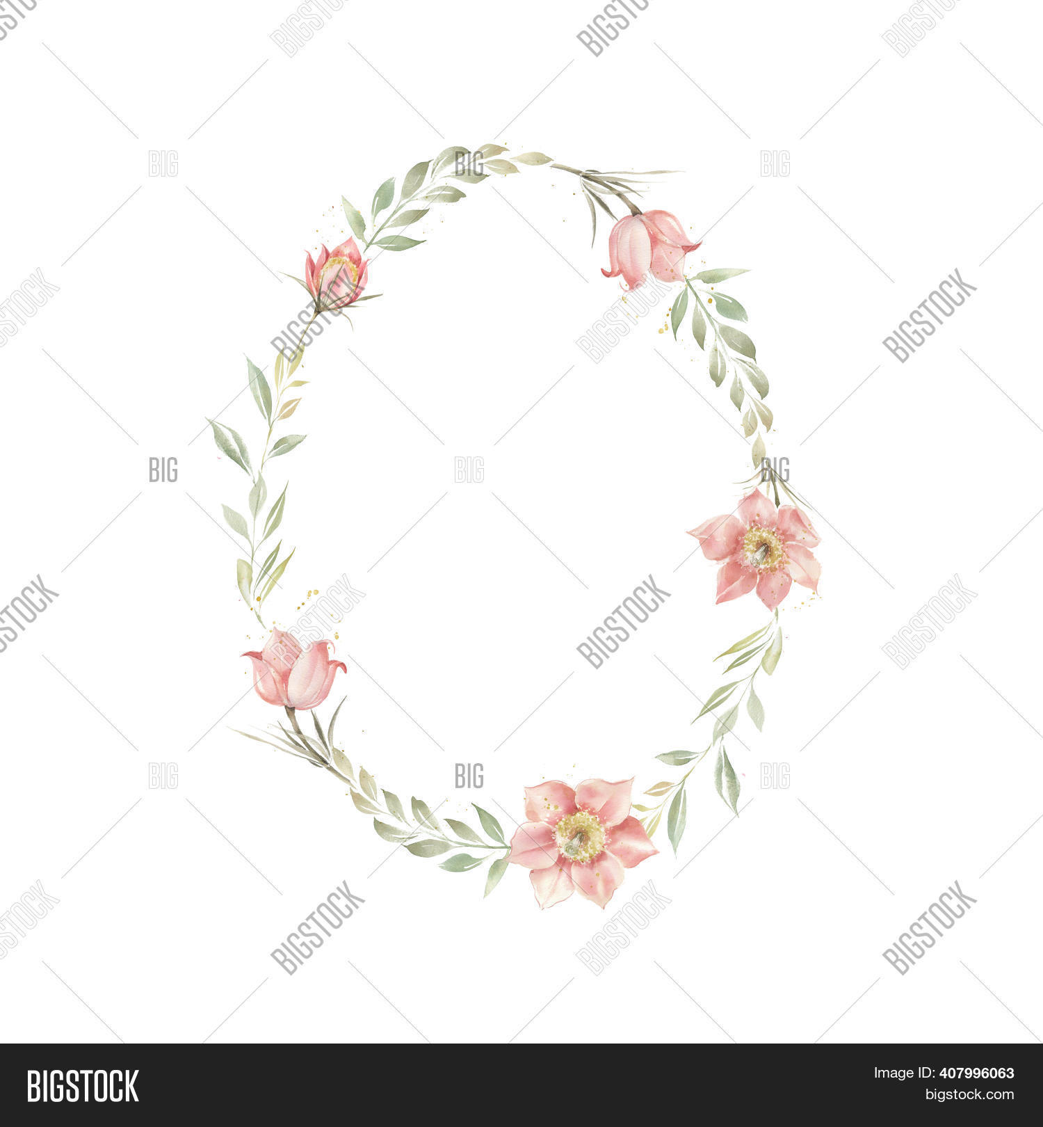 Floral Frame Spring Image & Photo (Free Trial) | Bigstock