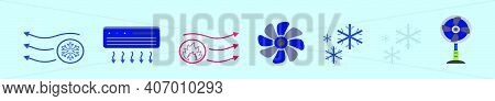 Set Hvac Cartoon Icon Vector & Photo (Free Trial) | Bigstock