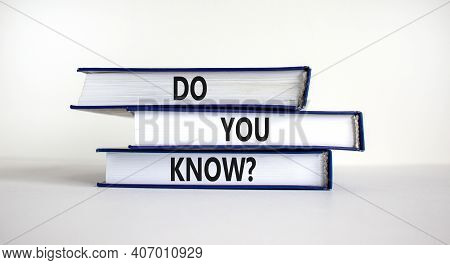 Do You Know Symbol. Image & Photo (Free Trial) | Bigstock