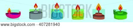 Set Pelita Cartoon Vector & Photo (Free Trial) | Bigstock