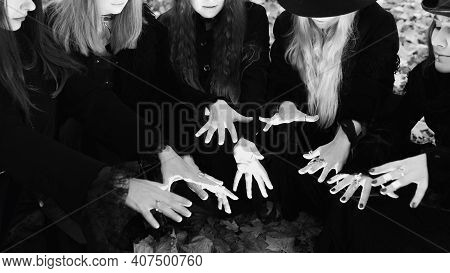 Coven Witches, Modern Image & Photo (Free Trial) | Bigstock