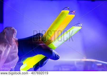 Fluorescein Glowing Image & Photo (Free Trial) | Bigstock