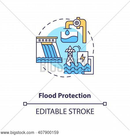 Flood Protection Vector & Photo (Free Trial) | Bigstock