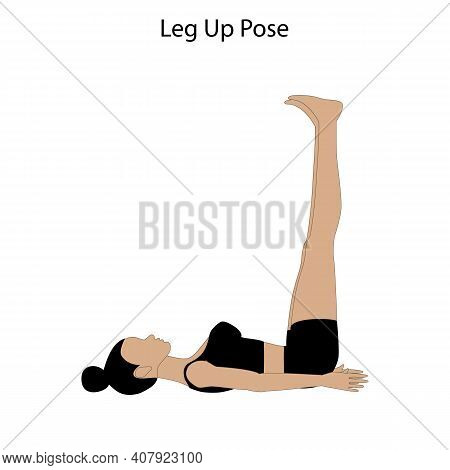 Leg Pose Yoga Workout Vector & Photo (Free Trial) | Bigstock