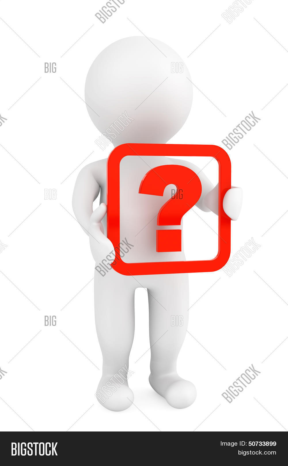 3D Person Question Image & Photo (Free Trial) | Bigstock