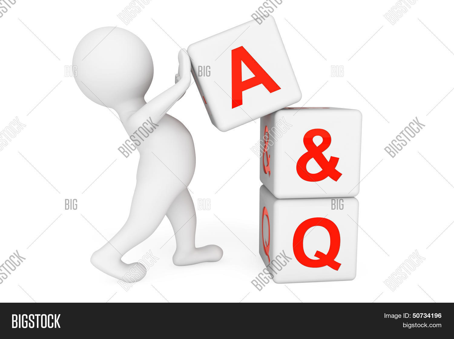 3D Person Answer Image & Photo (Free Trial) | Bigstock