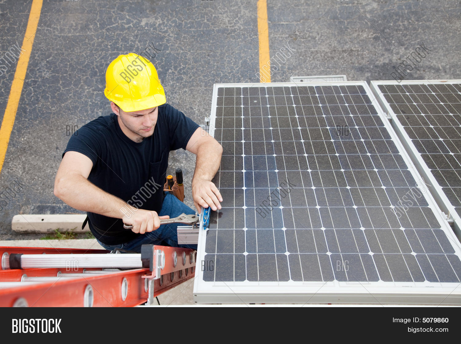 Solar Panel Repair Image & Photo (Free Trial) | Bigstock
