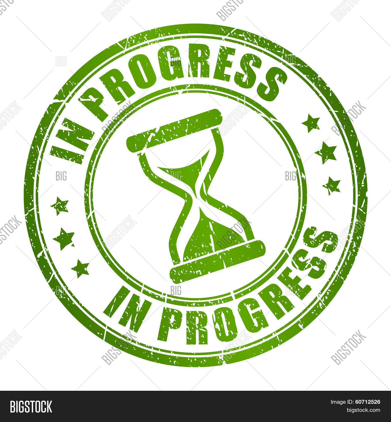 Progress Vector Stamp Vector & Photo (Free Trial) | Bigstock