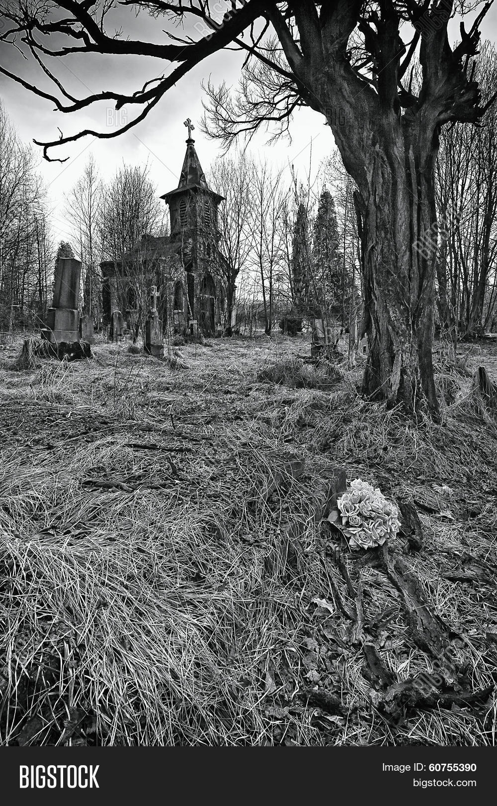 Destroyed Old Cemetery Image & Photo (Free Trial) | Bigstock