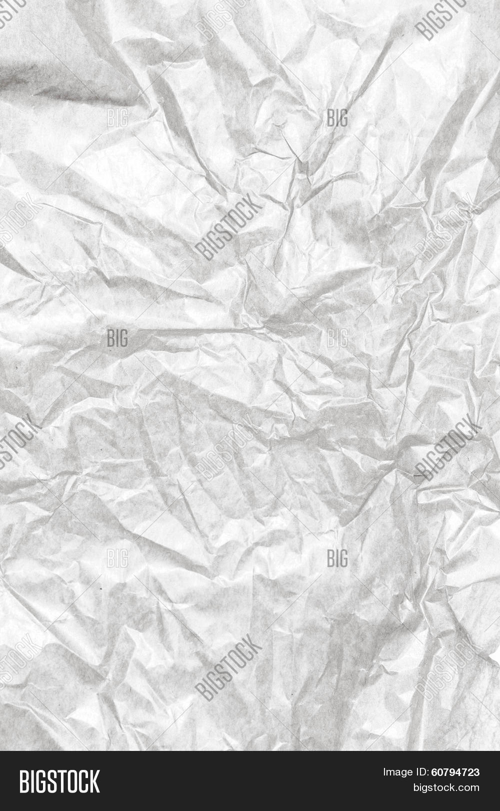 Crumpled White Paper Image & Photo (Free Trial) | Bigstock