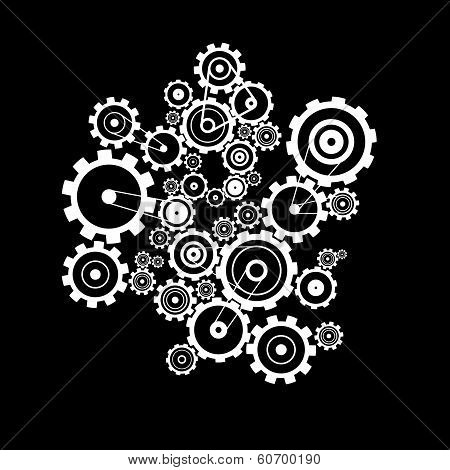 Abstract Vector Cogs Vector & Photo (Free Trial) | Bigstock