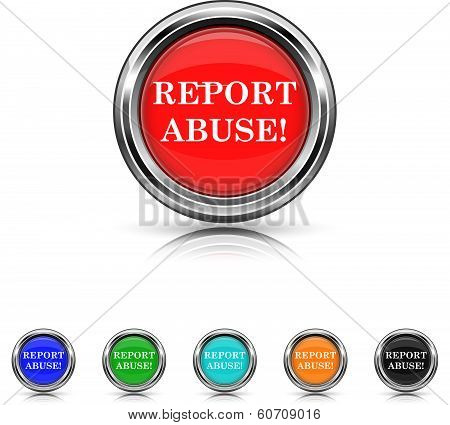 Report Abuse Icon - Vector & Photo (Free Trial) | Bigstock