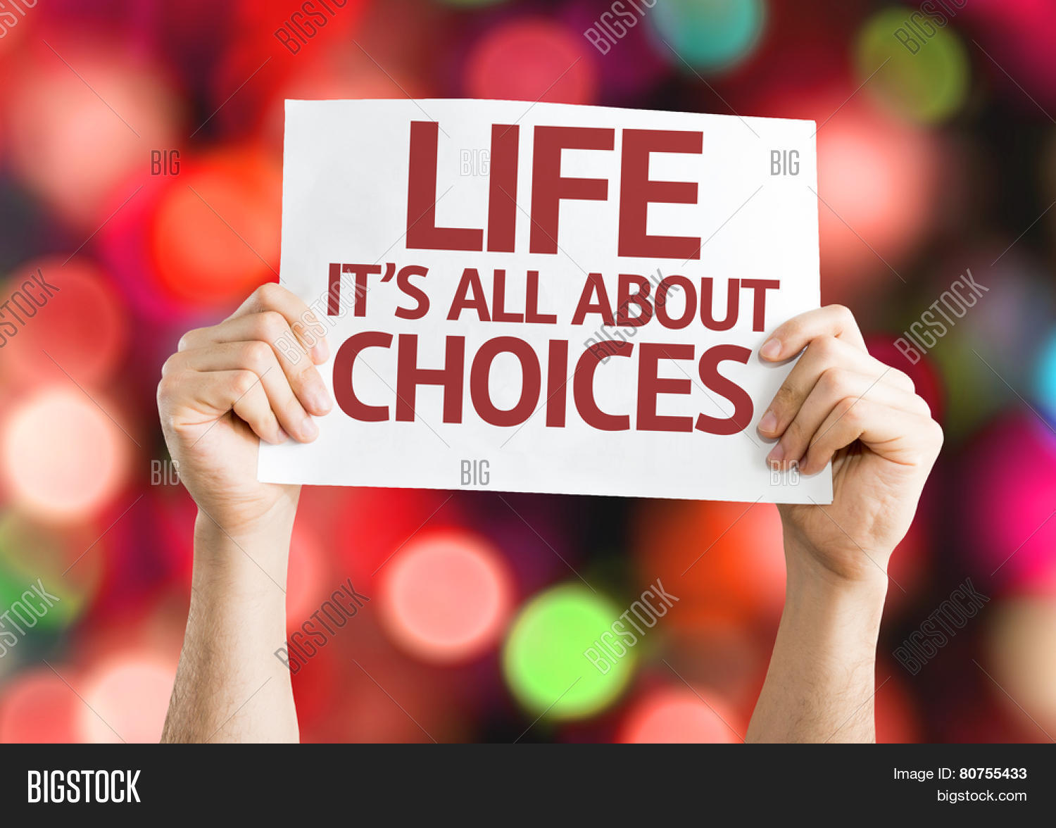 Life All About Choices Image & Photo (Free Trial) | Bigstock