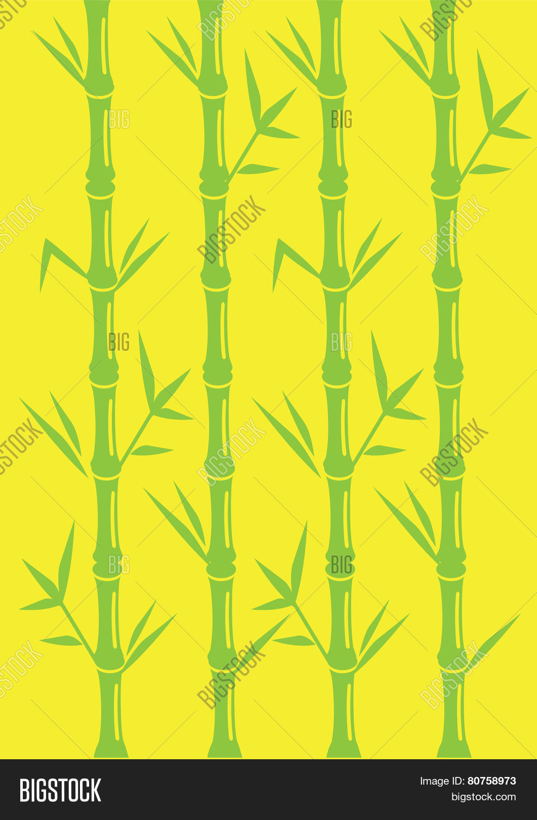 Minimalist Bamboo Vector & Photo (Free Trial) | Bigstock