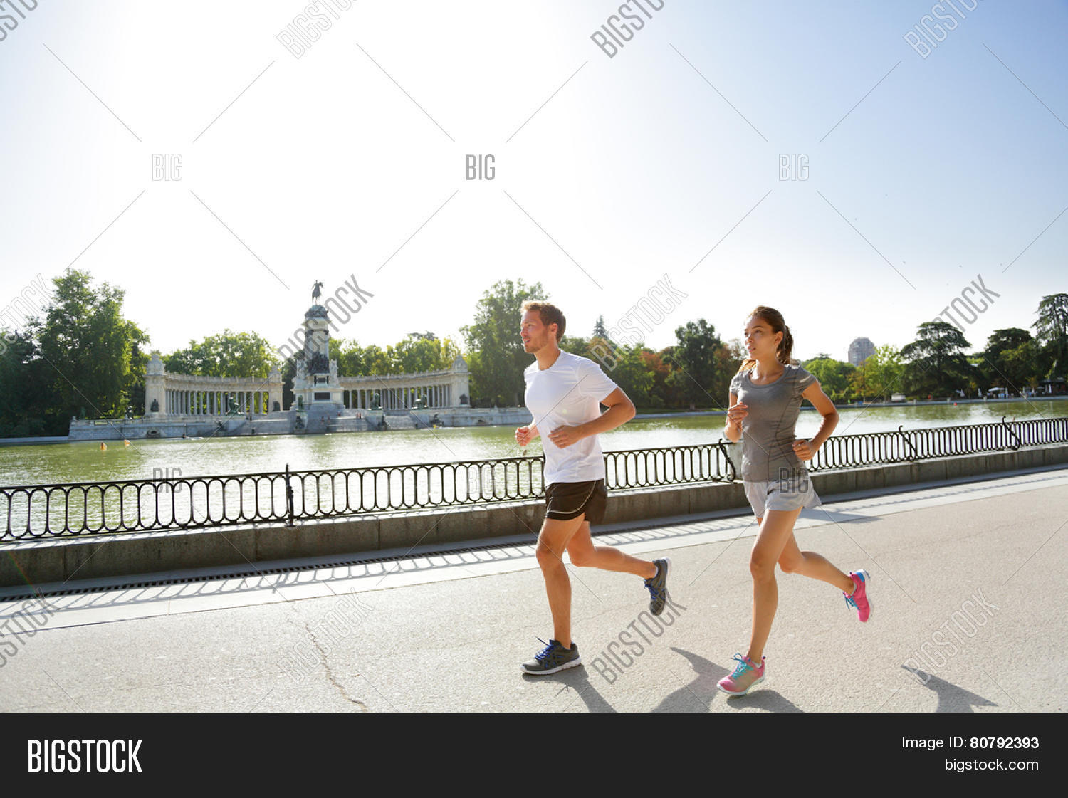 Runners Jogging Image & Photo (Free Trial) | Bigstock