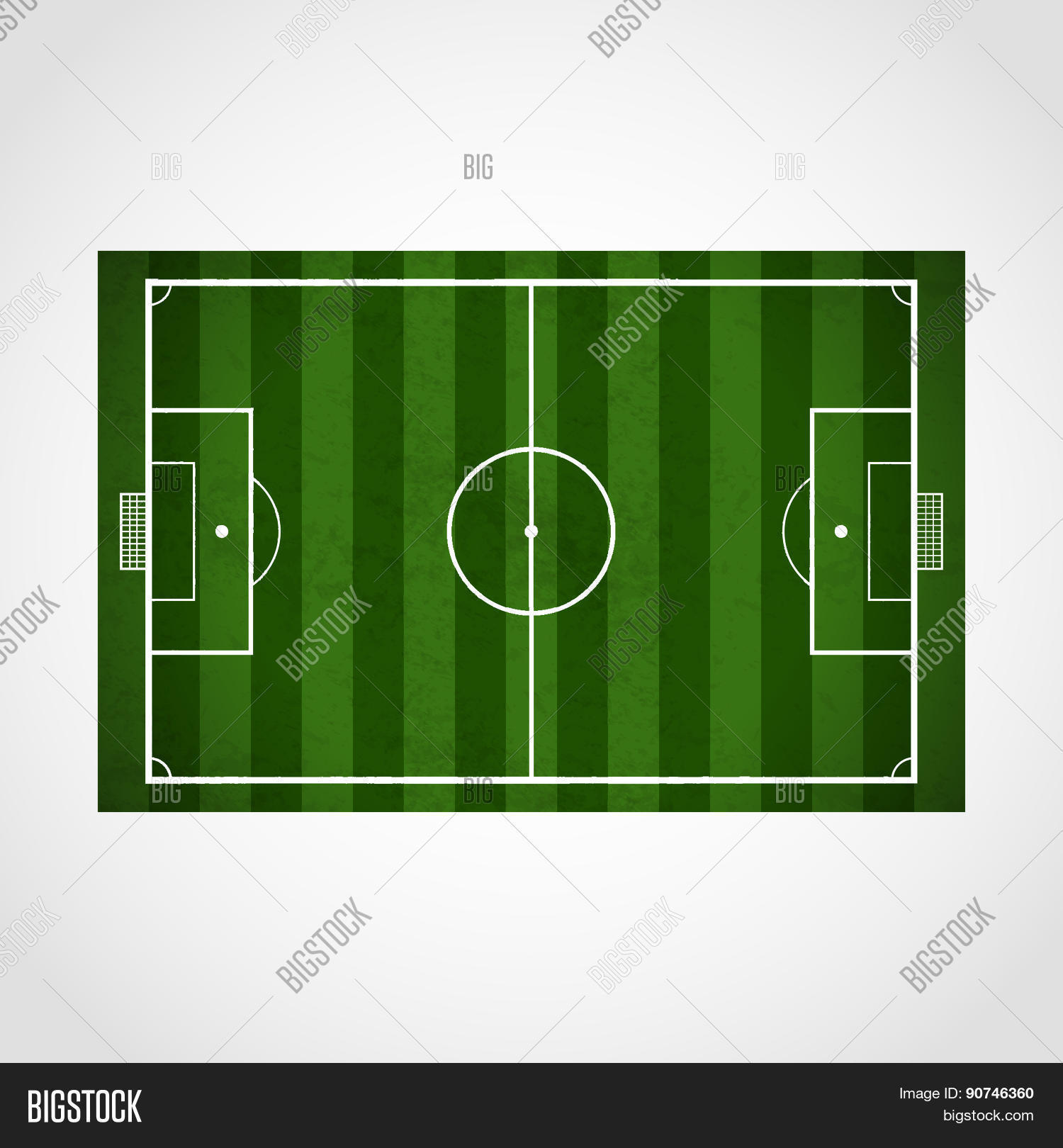 Football Field Vector & Photo (Free Trial) | Bigstock
