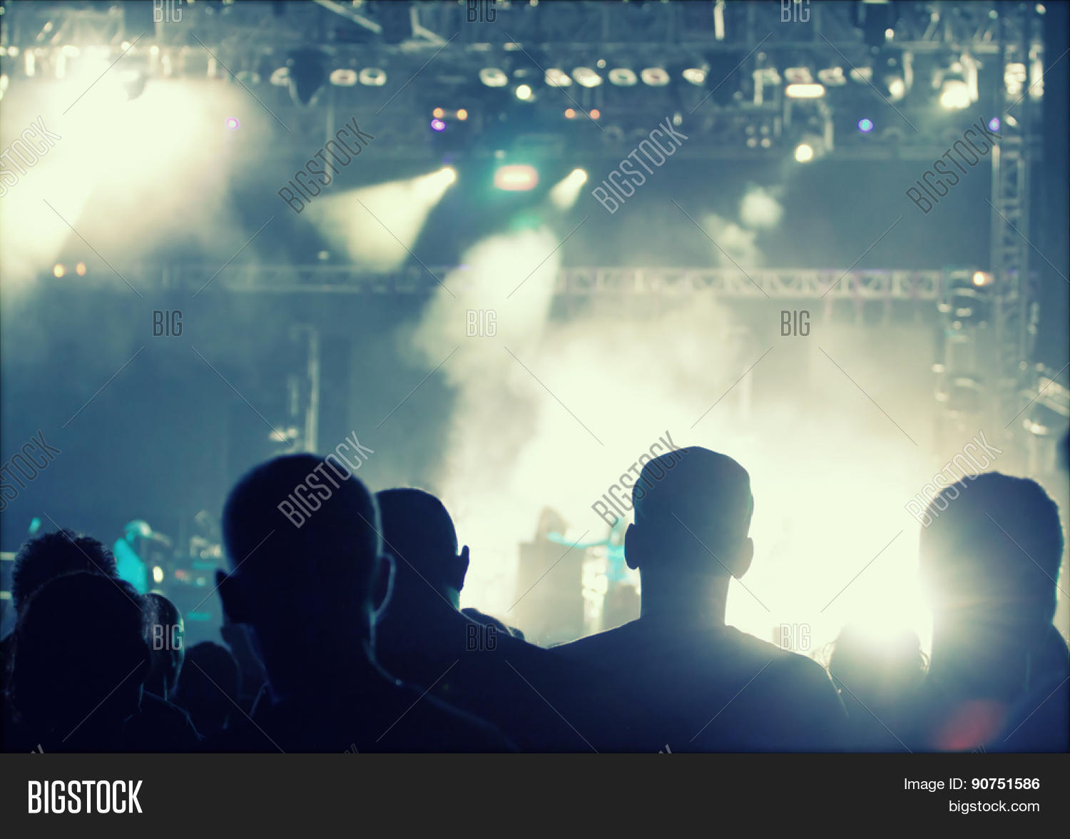 Cheering Crowd Front Image & Photo (Free Trial) | Bigstock