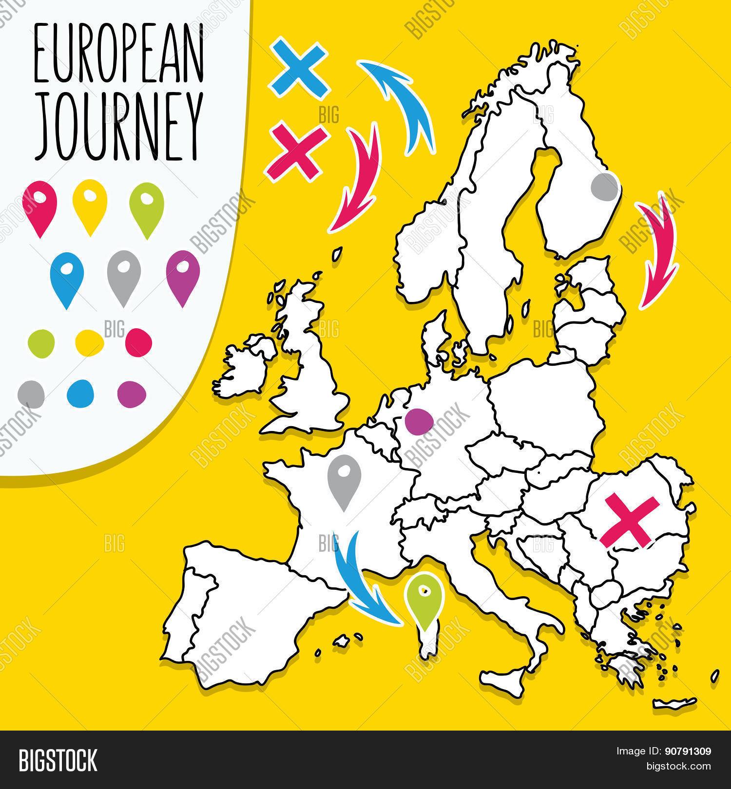 Cartoon Style Hand Vector & Photo (Free Trial) | Bigstock