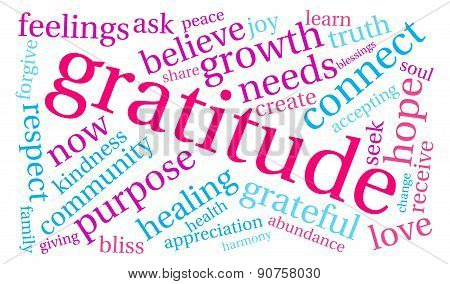 Gratitude Word Cloud Image & Photo (Free Trial) | Bigstock