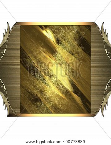 Template Gold Frame. Image & Photo (Free Trial) | Bigstock