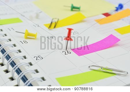 Red Pin Post Notes Pin Image & Photo (Free Trial) | Bigstock