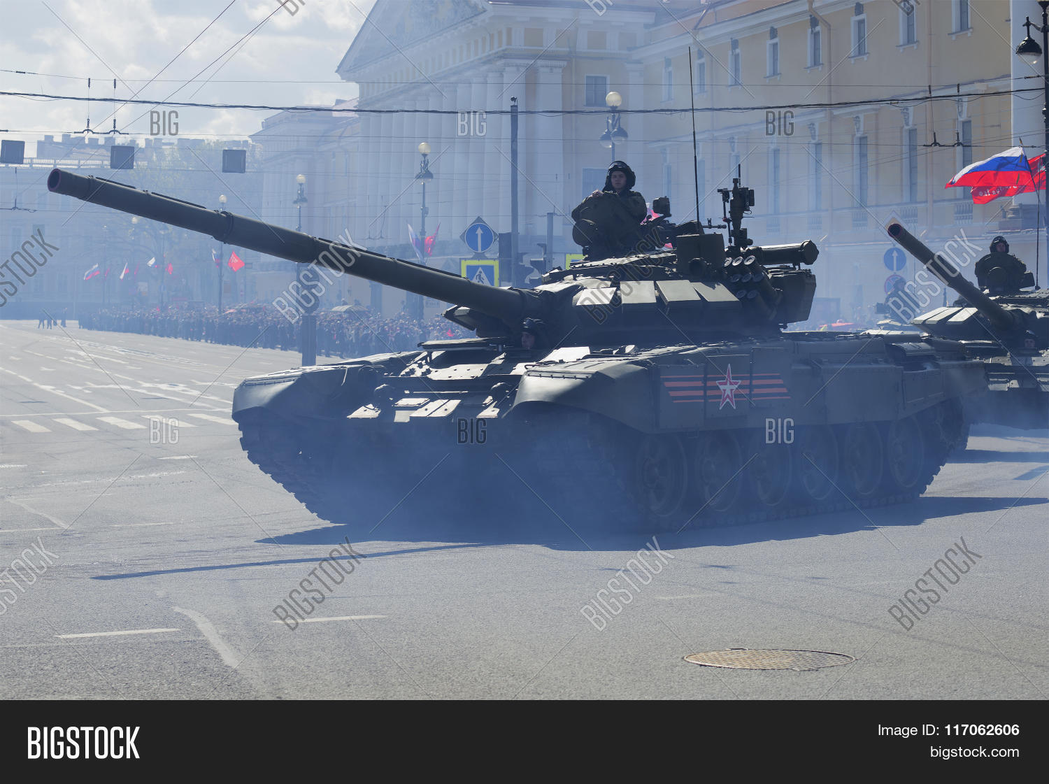 T-90 Tank Rides On Image & Photo (Free Trial) | Bigstock