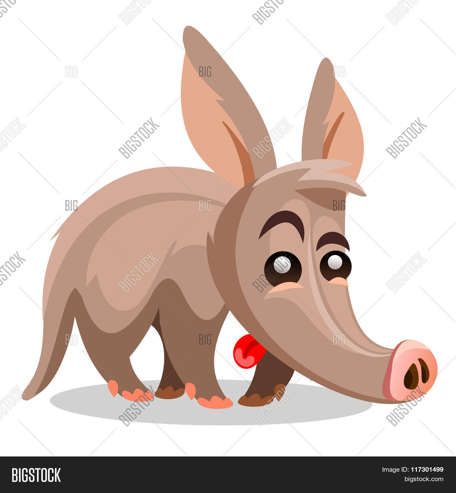 Aardvark Vector Vector & Photo (Free Trial) | Bigstock